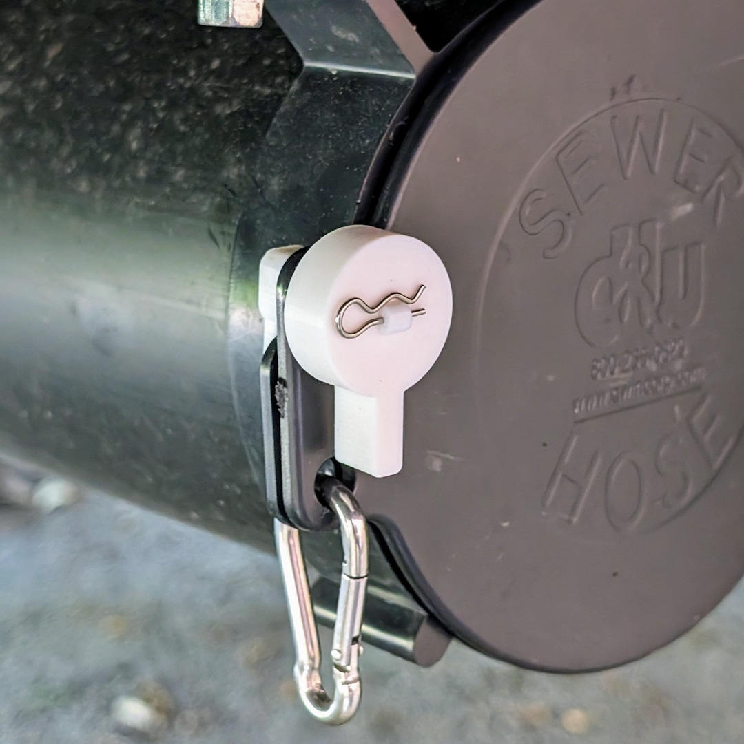 RV Sewer Hose Carrier Door Replacement Latch - Etsy