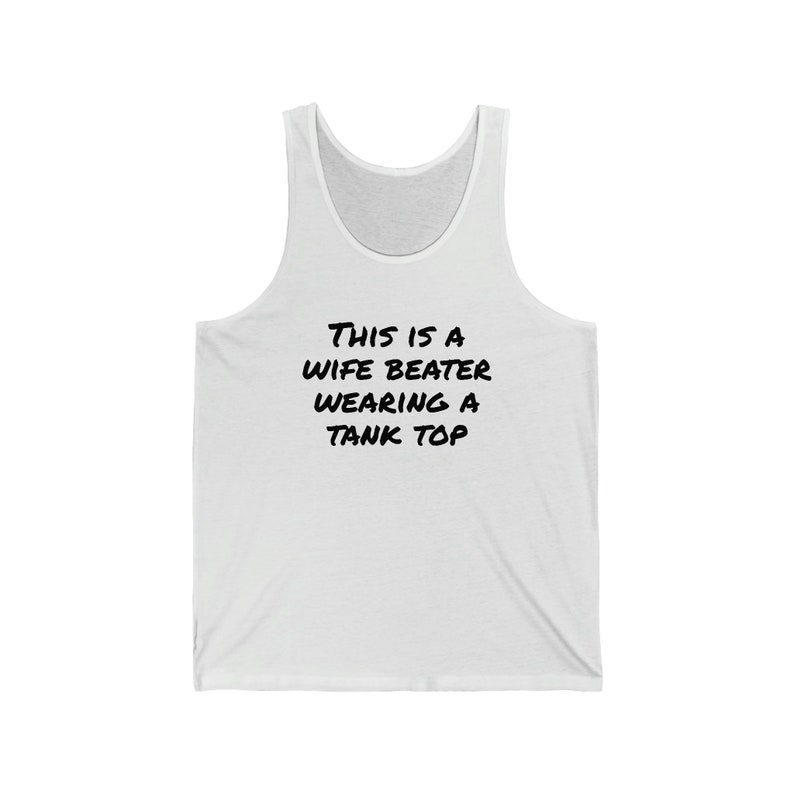 Funny "this is a Wife Beater" Tank Top, Summer Shirt, Funny Shirt, Wife ...