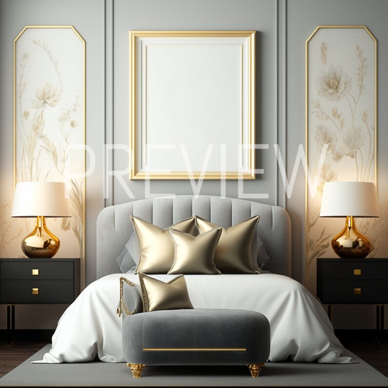 10 Luxury Interior Style Frame Mock Ups, Interior Design, Digital Art ...
