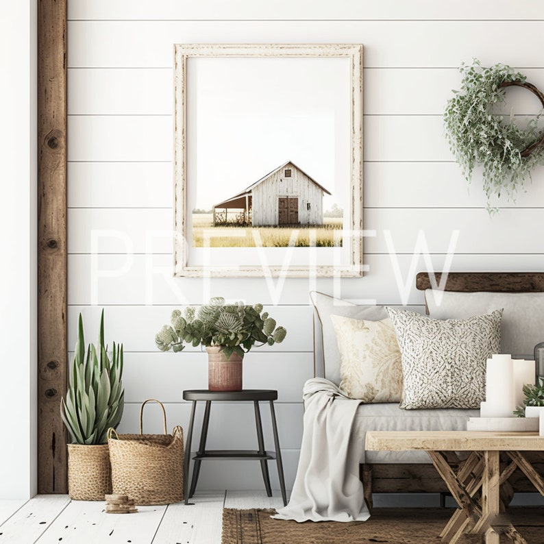 10 Farmhouse Frame Mock Ups, Farmhouse Style, Frame Mock Up, Template ...