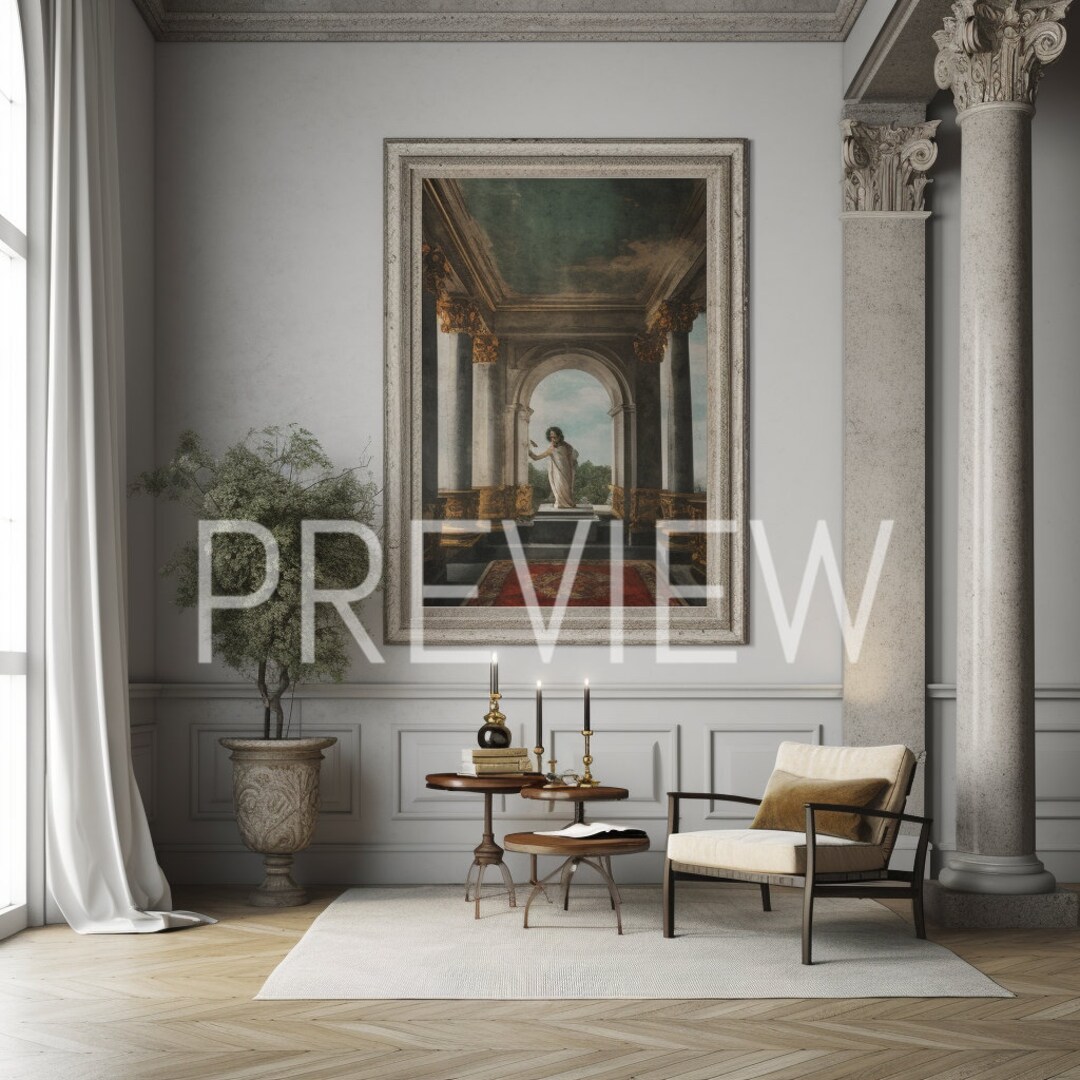 10 Italian Style Home Frame Mock Ups, Interior Design, Digital Art ...