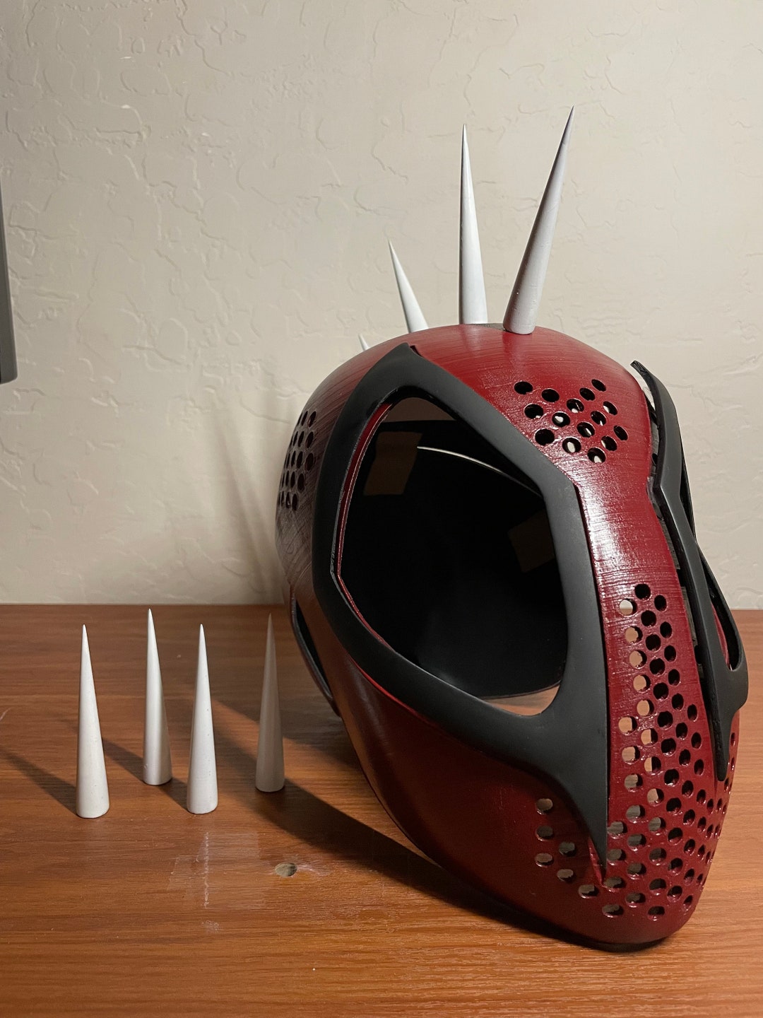 Spider-punk Faceshell Across the Spiderverse - Etsy