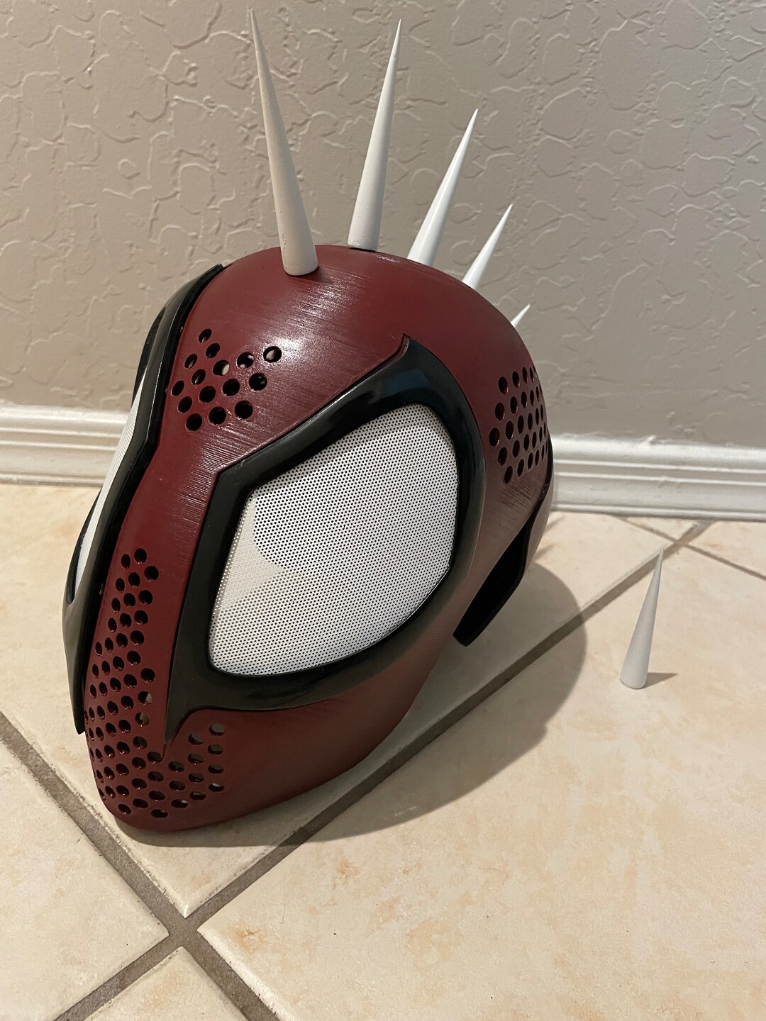 Spider-punk Faceshell Across the Spiderverse - Etsy