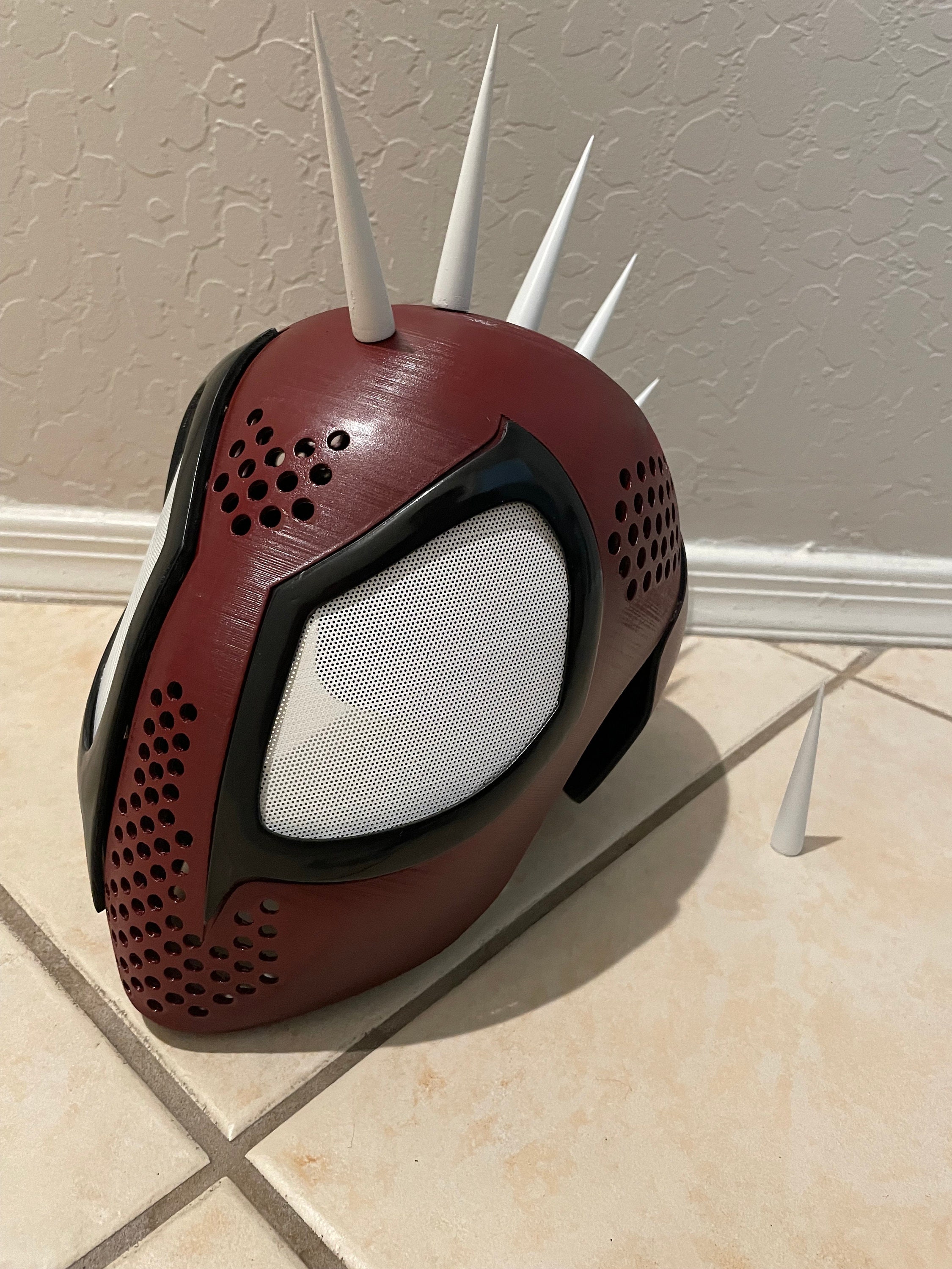 Spider-punk Faceshell Across the Spiderverse - Etsy