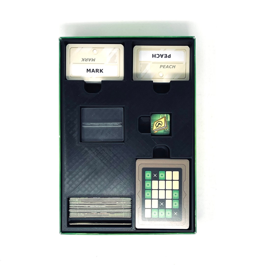 Codenames Duet Board Game Organizer Insert Organizer for Base Game - Etsy