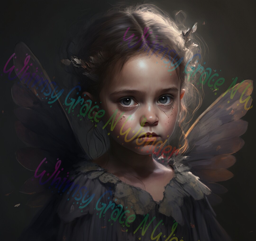 Fairy Fae Age of Innocence Fantasy Forest Child Elf PNG - Etsy