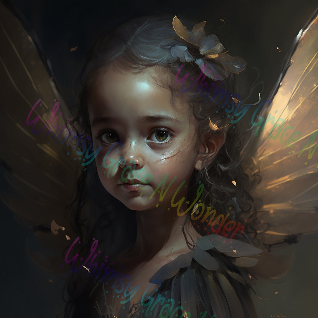 Fairy Age of Innocence Fantasy Fae Elf Forest Child PNG - Etsy