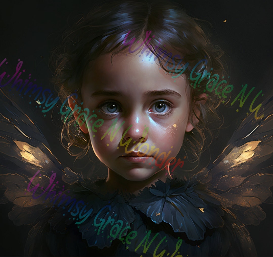 Fairy Fae Angel Fantasy Child Wings PNG - Etsy
