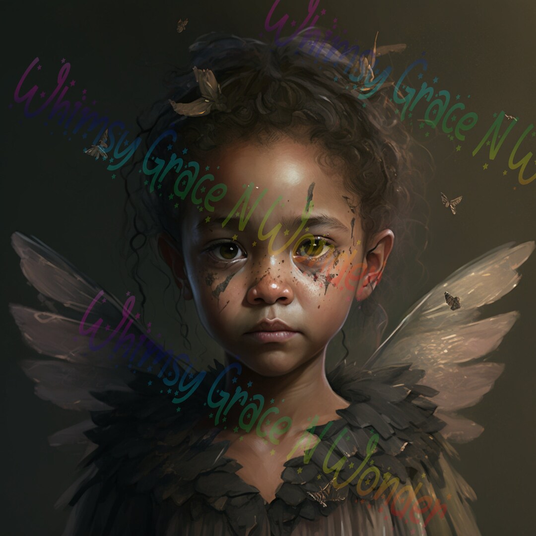 Fairy Child Fae Elf Elvian Fantasy Forest PNG - Etsy
