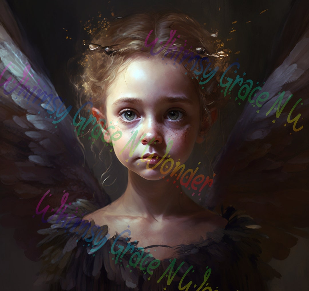 Fae Fairy Angel Fantasy Child Elf PNG - Etsy