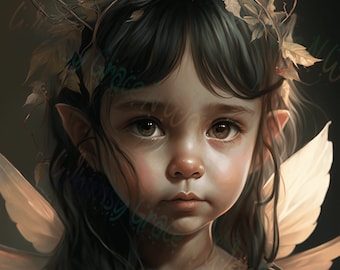 Fairy Age of Innocence Fantasy Fae Elf Forest Child PNG - Etsy