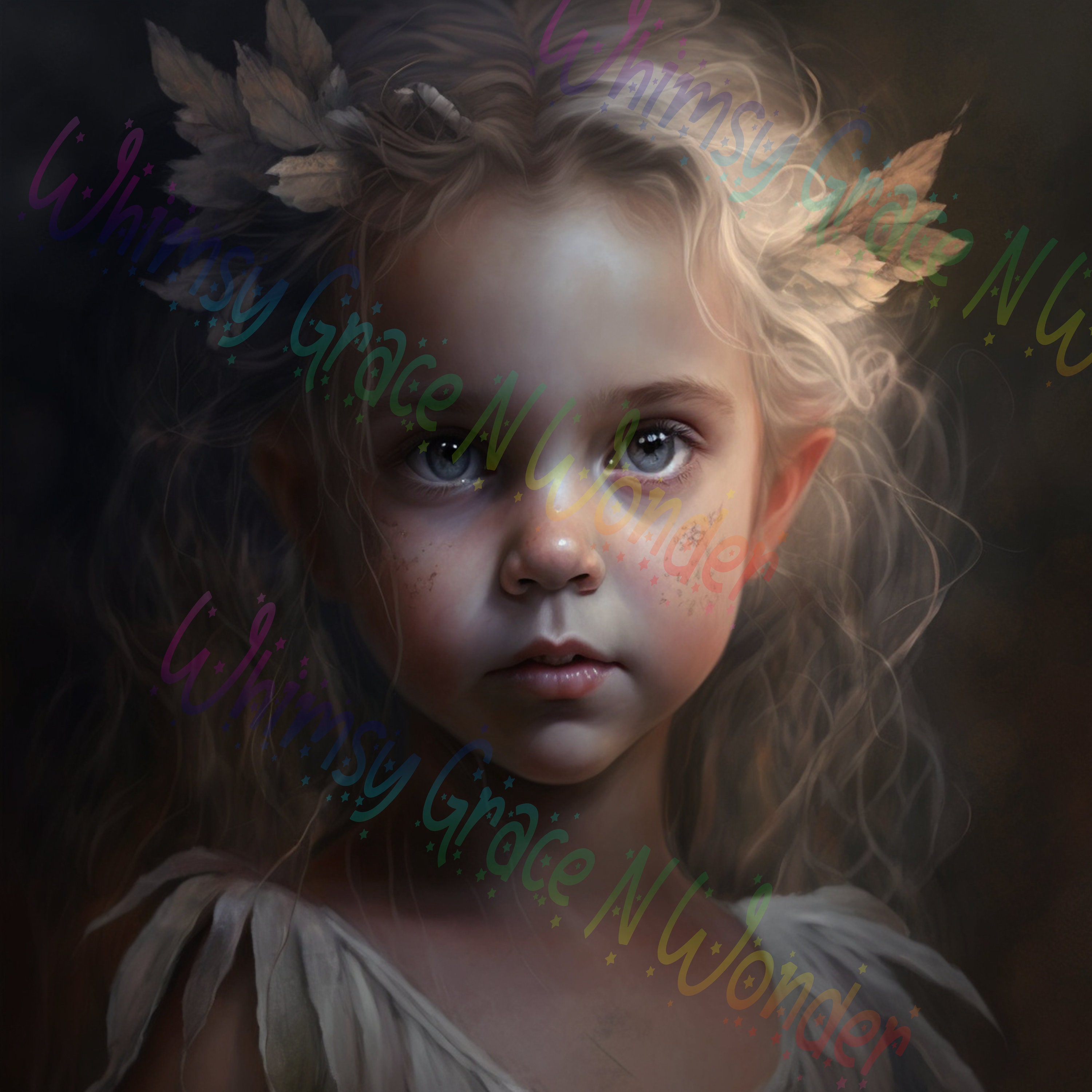 Fairy Fae Fantasy Elf Child Innocence Digital PNG - Etsy