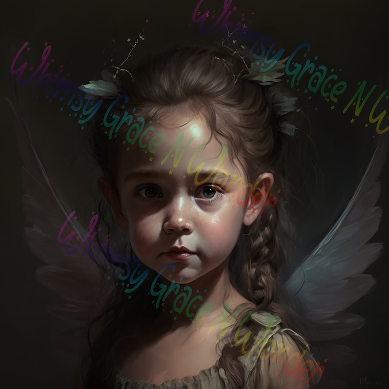 Fairy Fae Innocence Child Fantasy Digital PNG - Etsy