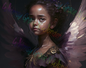 Fairy Child Fae Elf Elvian Fantasy Forest PNG - Etsy