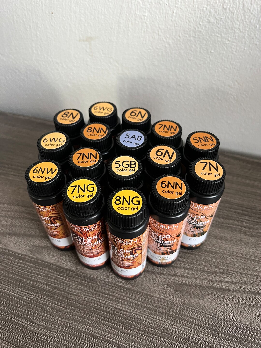 Cricut Redken Shade EQ Gel Bottle Labels Transparent Background - Etsy