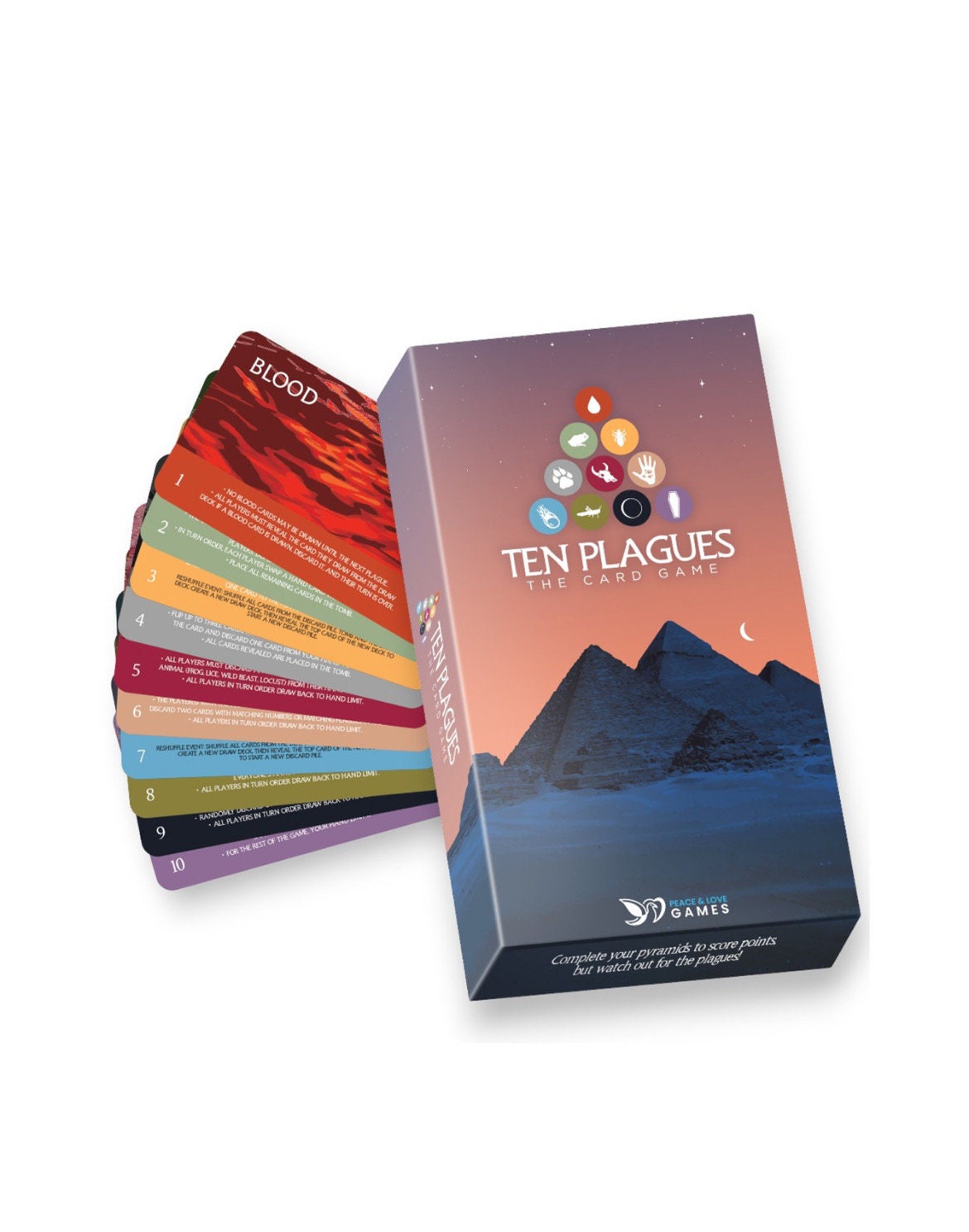 Ten Plagues the Card Game - Etsy