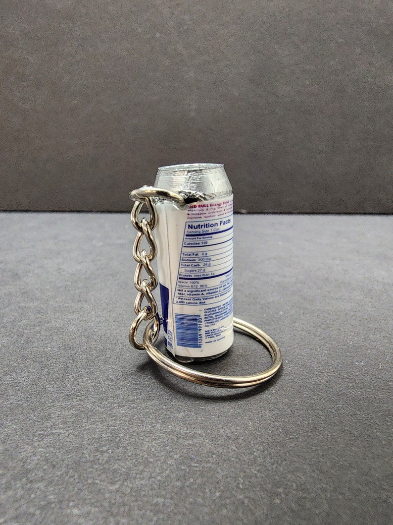 Red Bull Energy Drink Keychain Energy Can Key Chain - Etsy