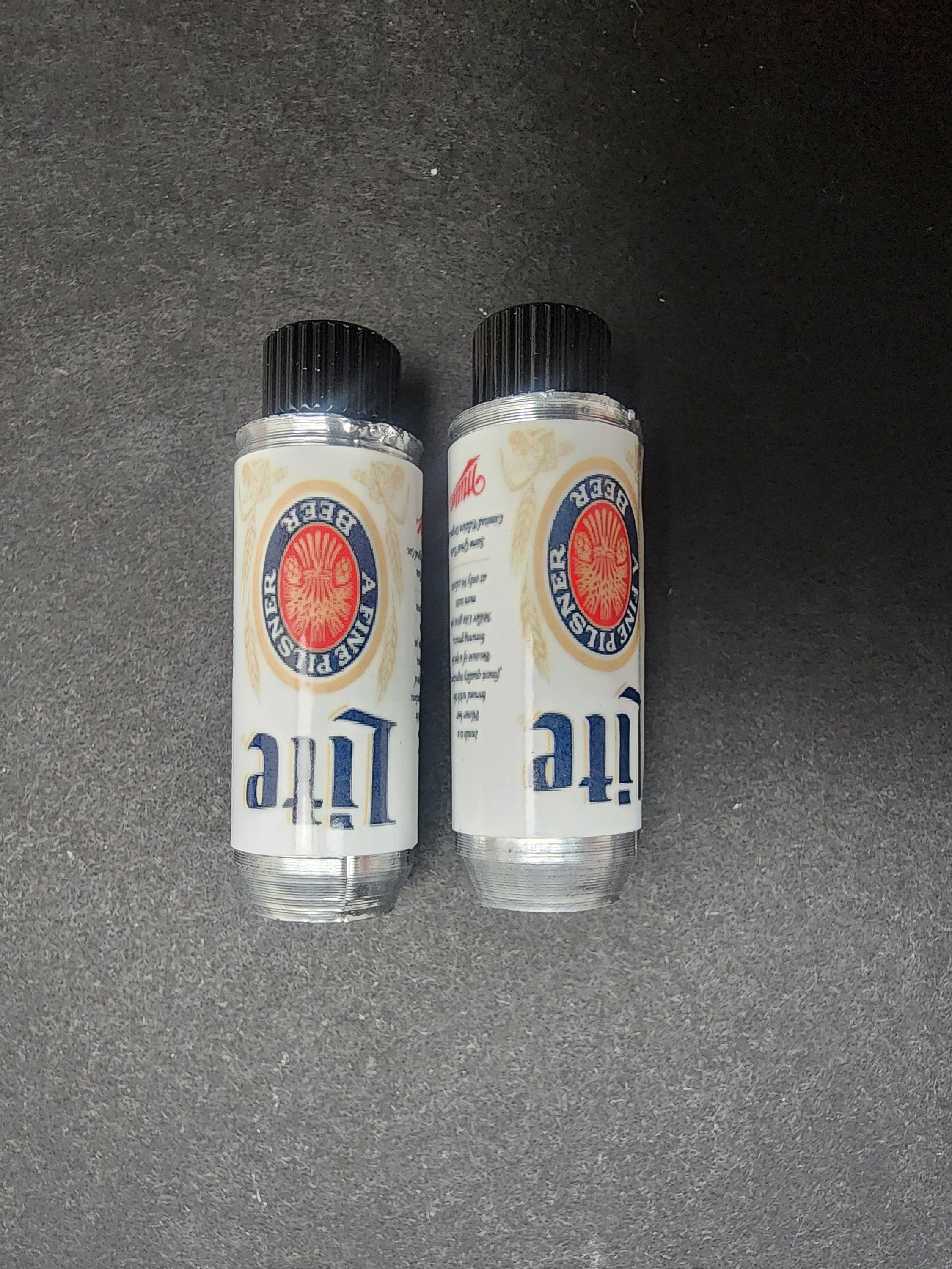 Valve Cap Miller Lite Beer Schrader or With Presta Adapters Set 2 - Etsy
