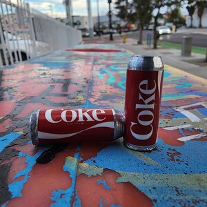 Valve Cap Coke Coca Cola Classic Soda Schrader or With Presta Adapters ...