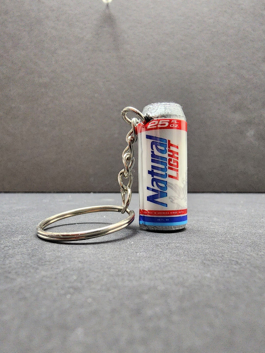 Natural Light LT Keychain Beer Tall Can Key Chain - Etsy