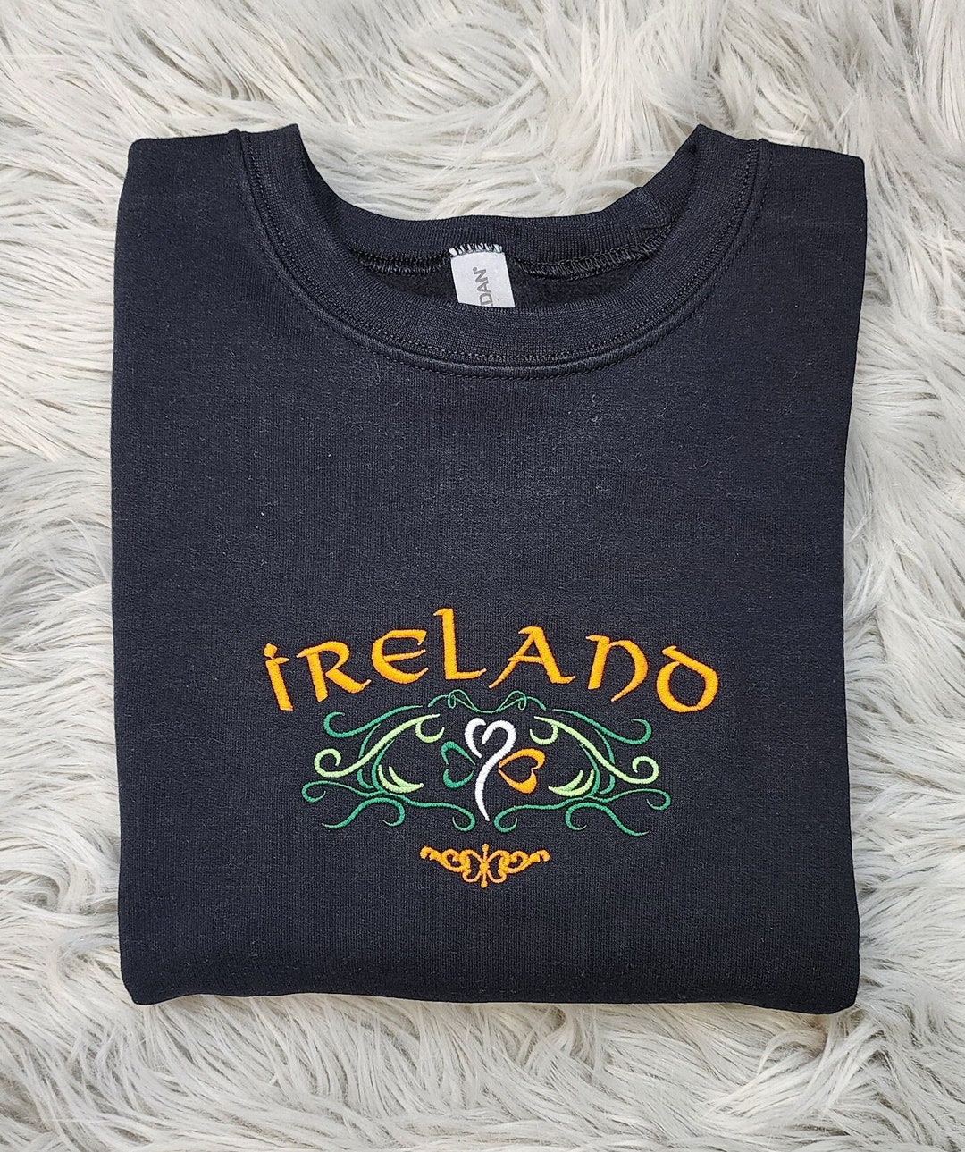 Embroidered Ireland St Patrick's Day Sweatshirt - Irish Unisex ...