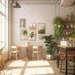 Modern Coffee Shop Virtual Background Bundle - Set of 4 - Etsy