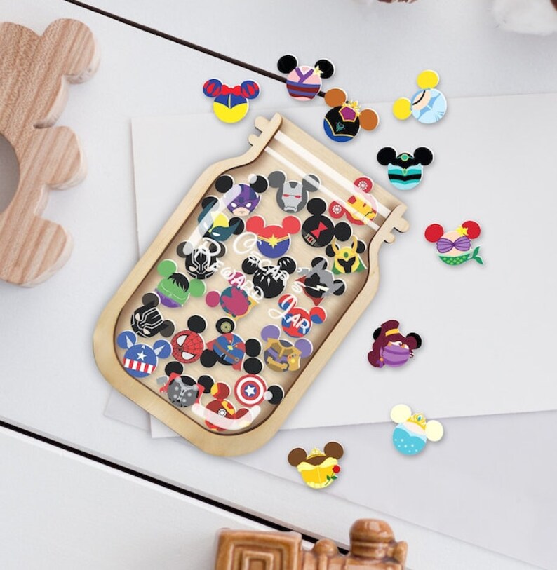 Custom Magnetic Reward Jar Classroom Behavior, Personalized Tokens ...