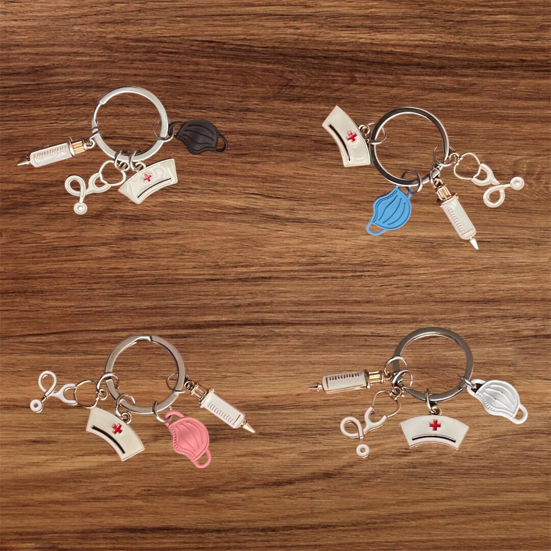 Nursing Pendant Key Chain - Etsy