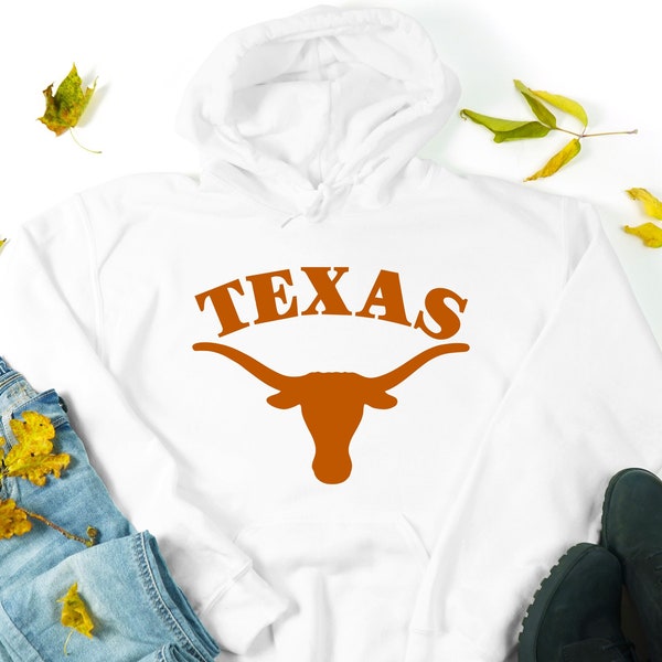 Texas Longhorn Hoodie - Etsy