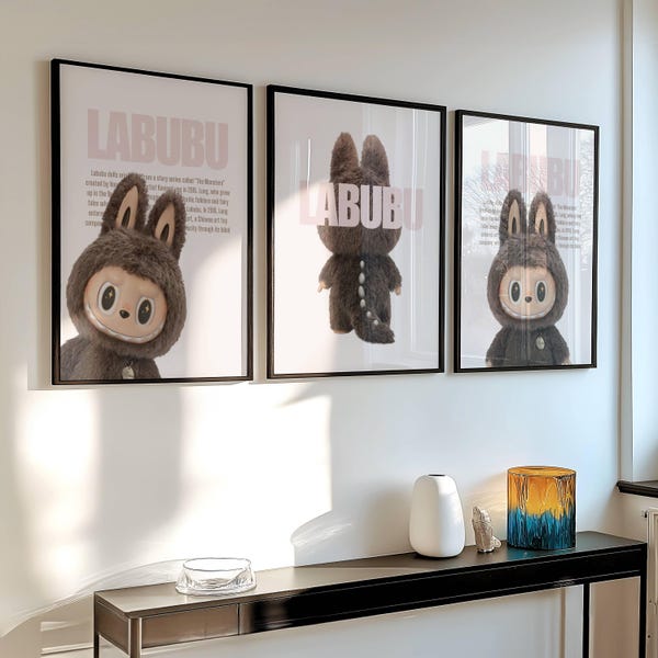 Labubu Poster - Etsy