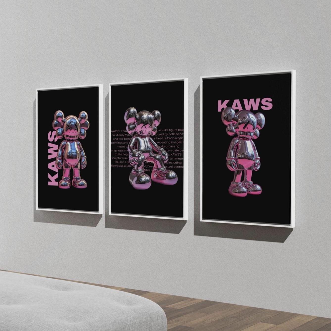 Hypebeast Toys Style Poster, Pop Art Figure Wall Art, Graffiti Style ...