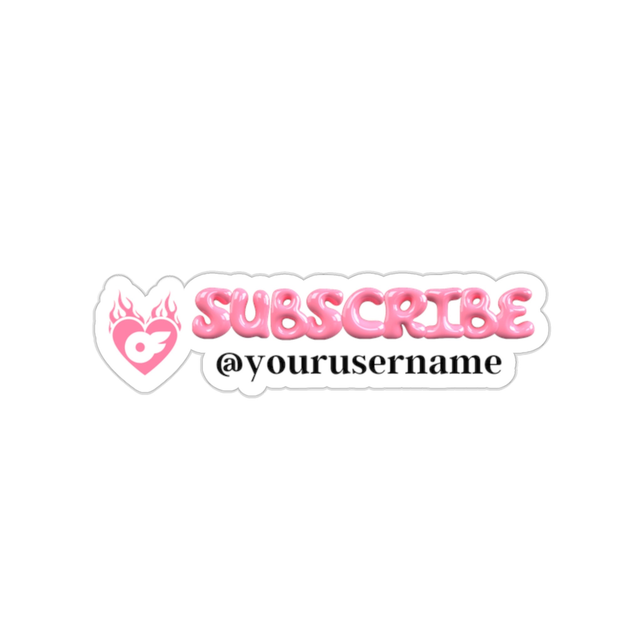 Subscribe Onlyfans Promo Custom Cut Out Sticker, Onlyfans Merch ...
