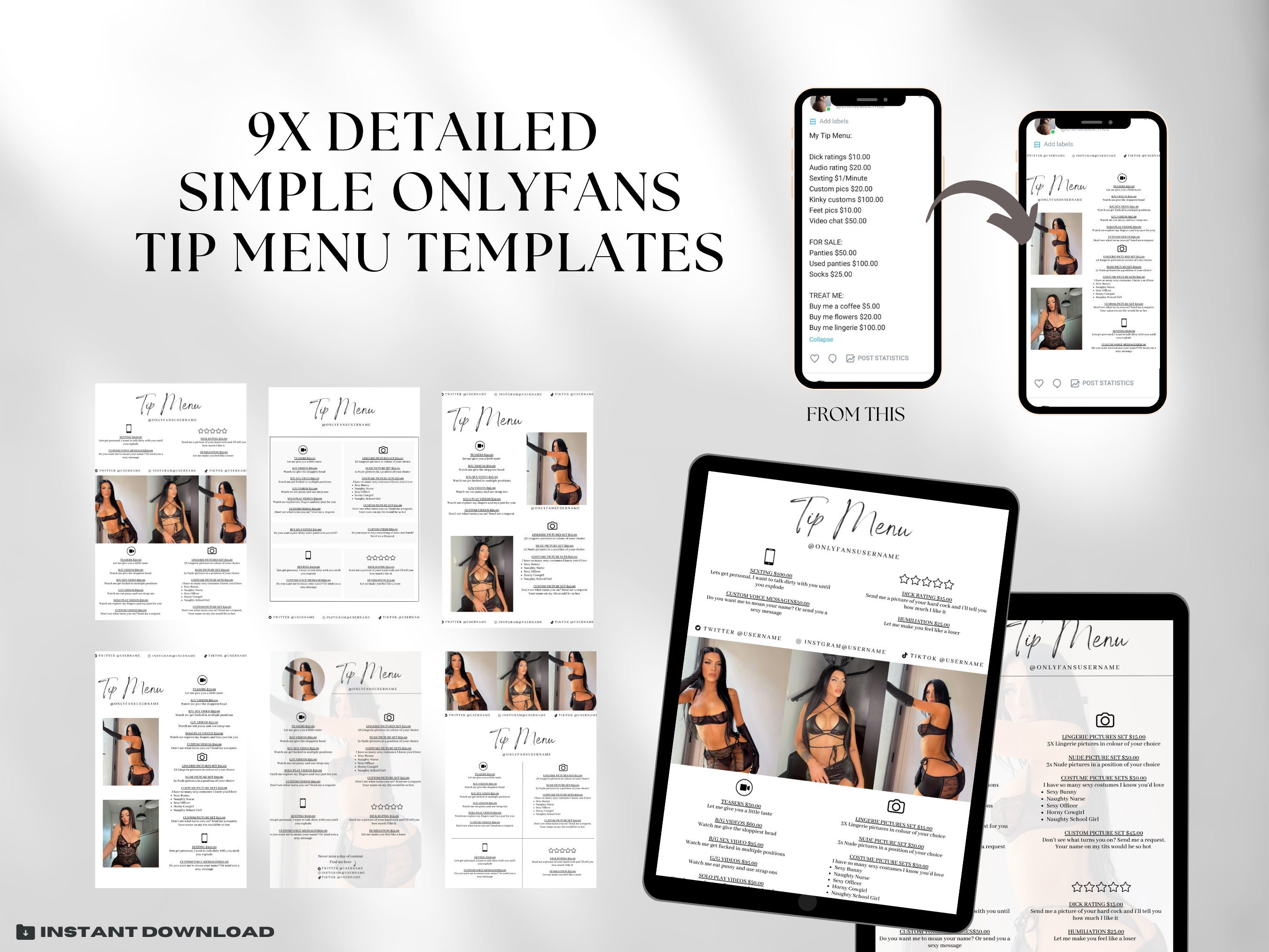 2024 Onlyfans ALLINONE Bundle Onlyfans Planner, Onlyfans Captions ...