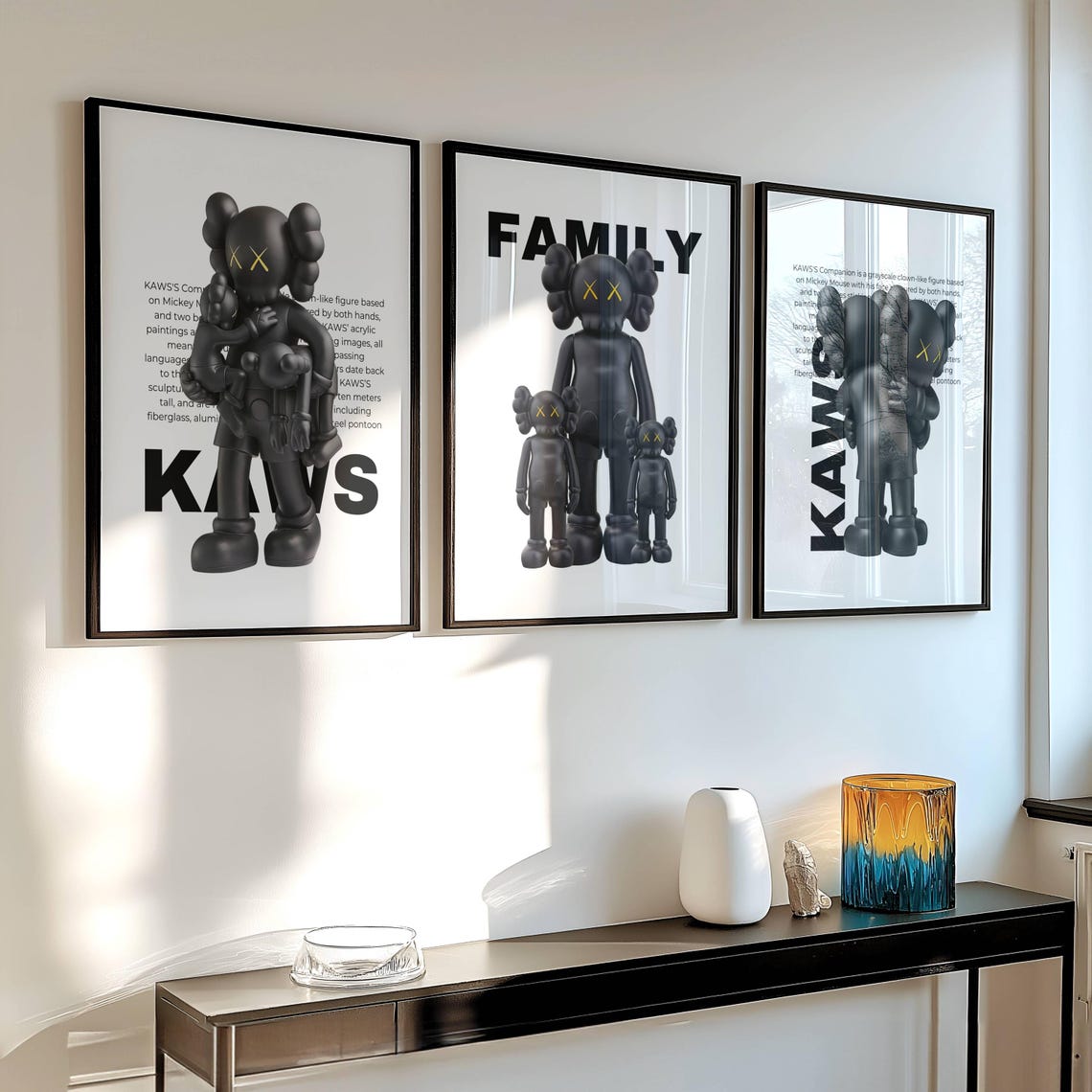 Hypebeast Kaws Family Poster: Figure Printable Wall Art (digital ...