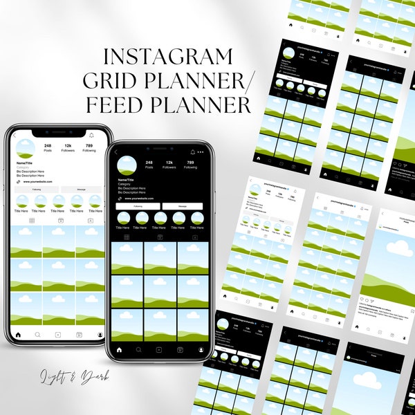 Instagram Grid Planner, UGC Influencer Media Kit, Coaching & Branding ...