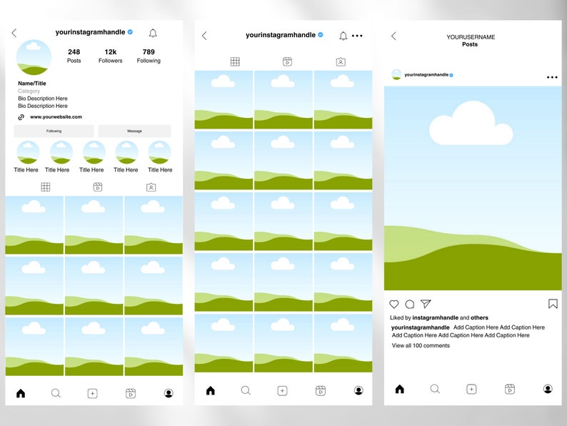 Instagram Grid Planner, UGC Influencer Media Kit, Coaching & Branding ...