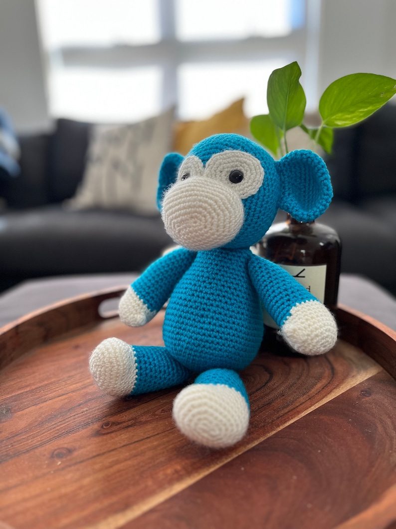Molly the Monkey Amigurumi Plush - Etsy