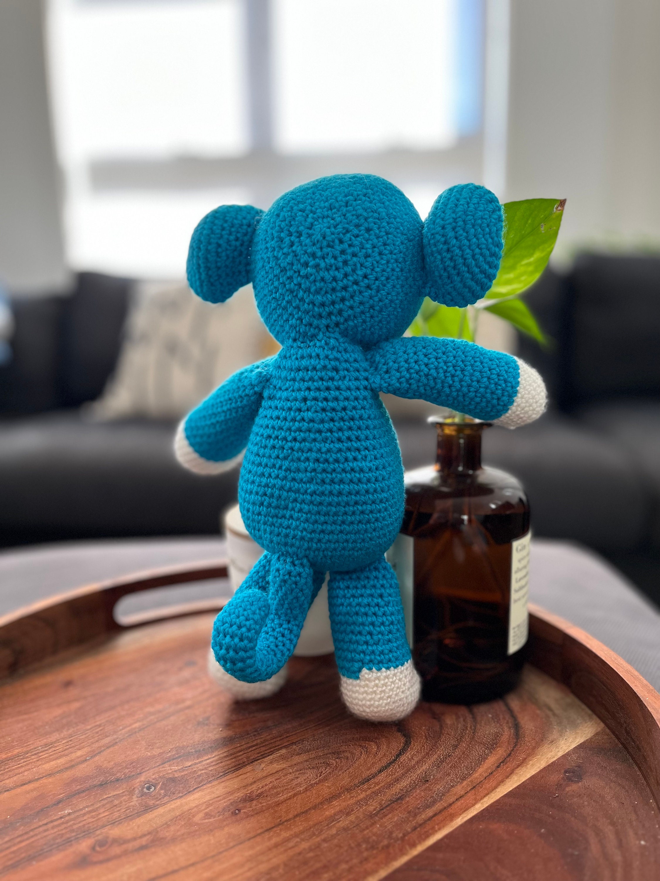 Molly the Monkey Amigurumi Plush - Etsy