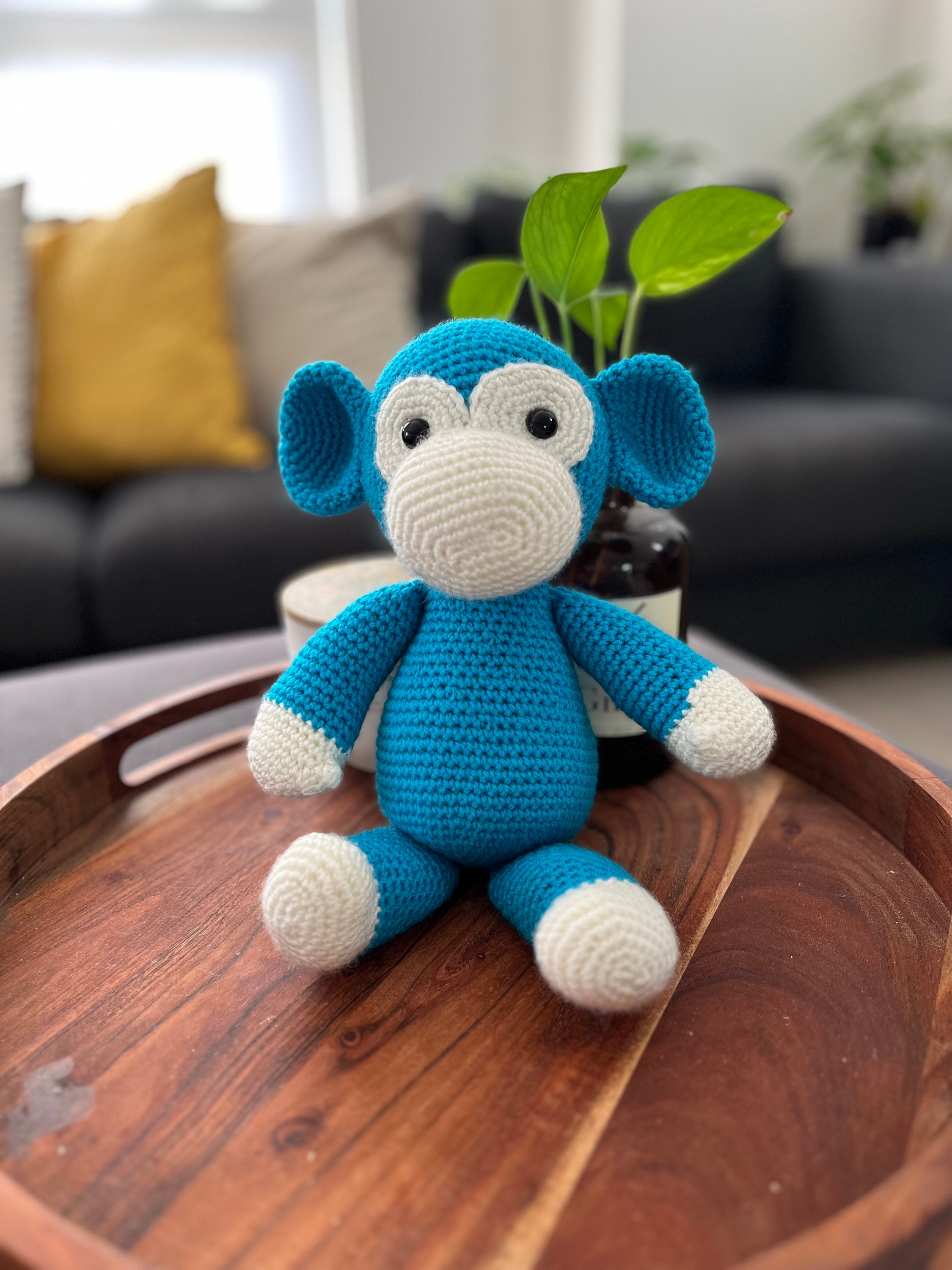 Molly the Monkey Amigurumi Plush - Etsy