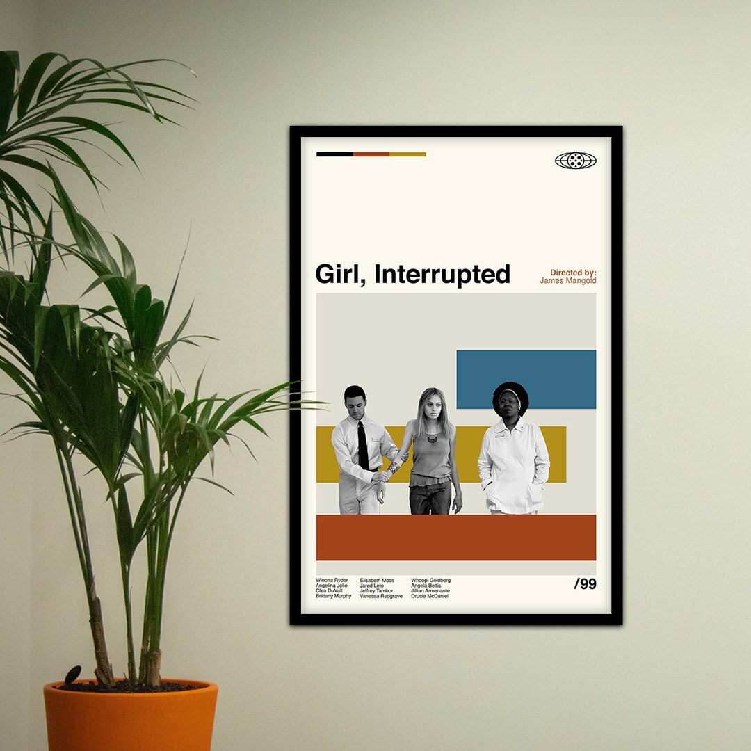 Girl Interrupted Movie Poster Aesthetic Room Decor Retro - Etsy
