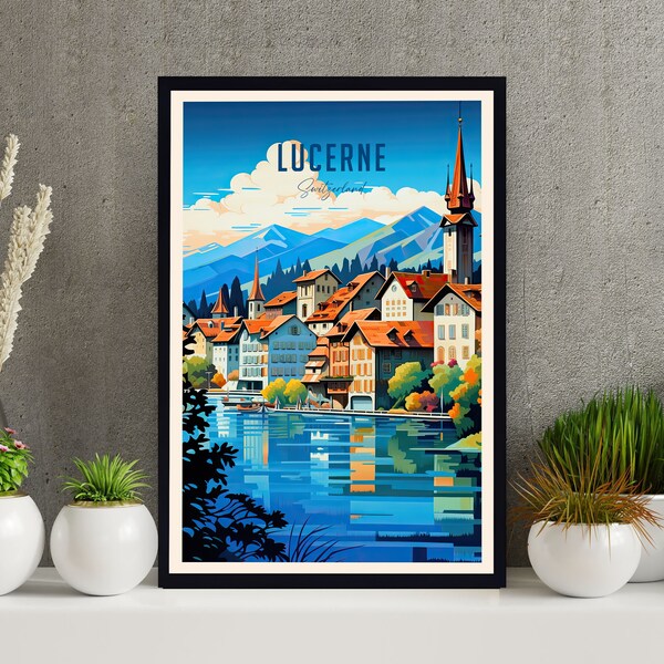 Lucerne Art - Etsy