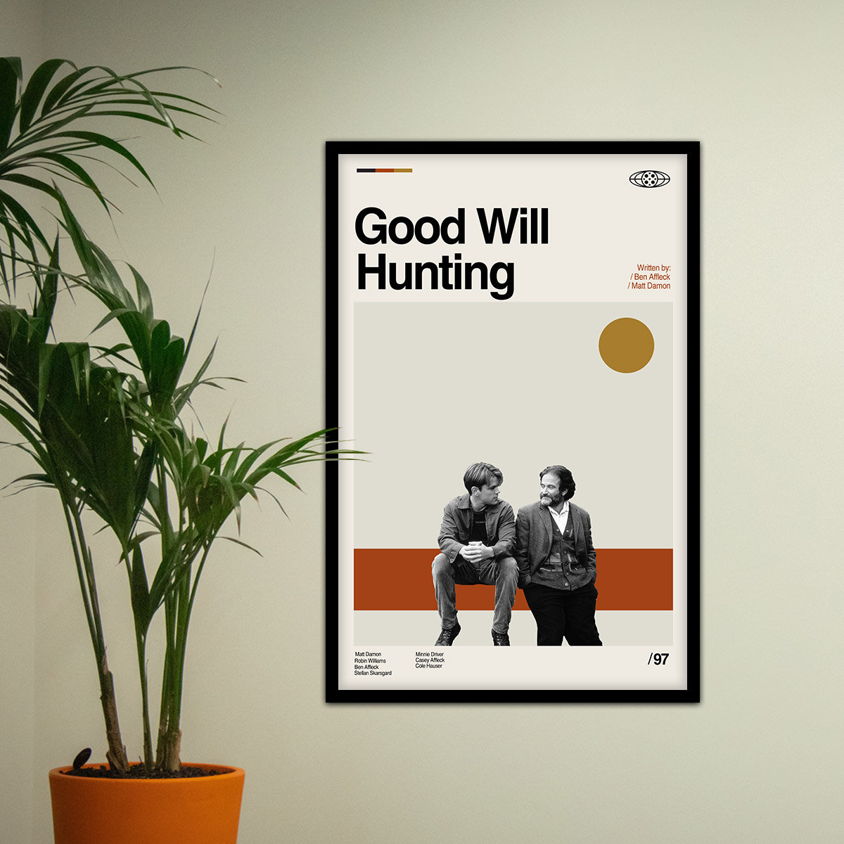 Good Will Hunting Poster Retro Poster Vintage Movie Poster - Etsy