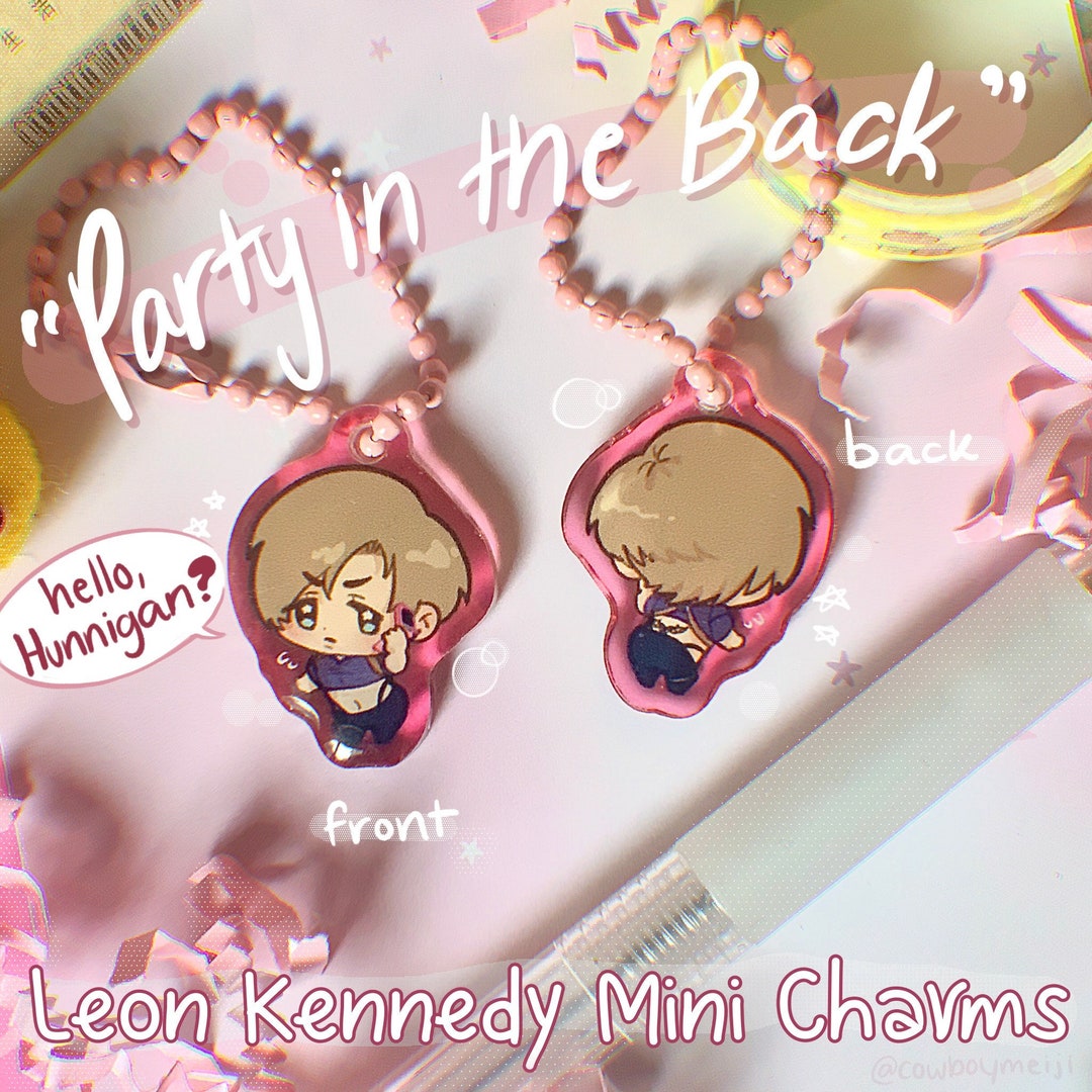 Leon "party in the Back" Kennedy Epoxy Mini Charm - Etsy