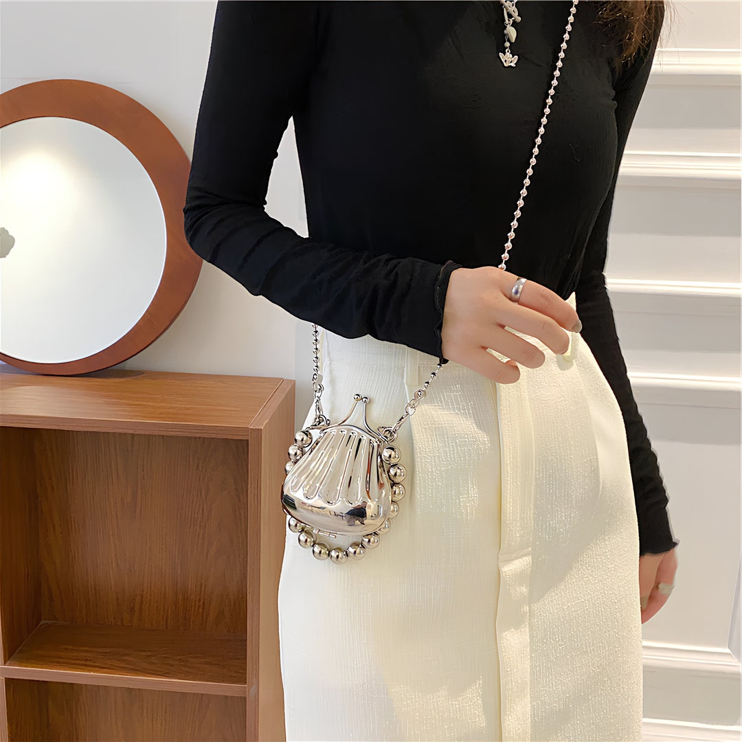 Kleine Mini-Tasche Muscheltasche Umhängetasche - Etsy.de