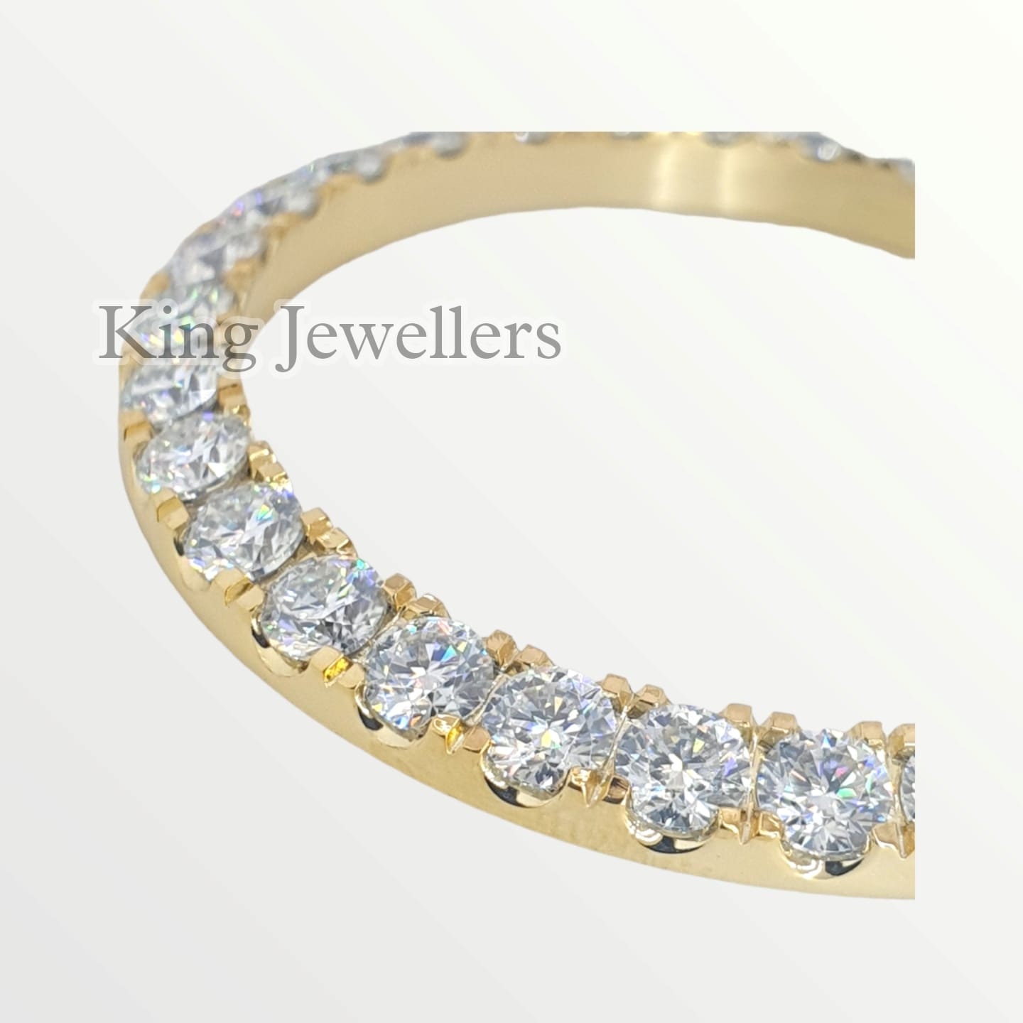 15 Pointer Customised Yellow Bezel for Datejust Watch Moissanite 36MM ...