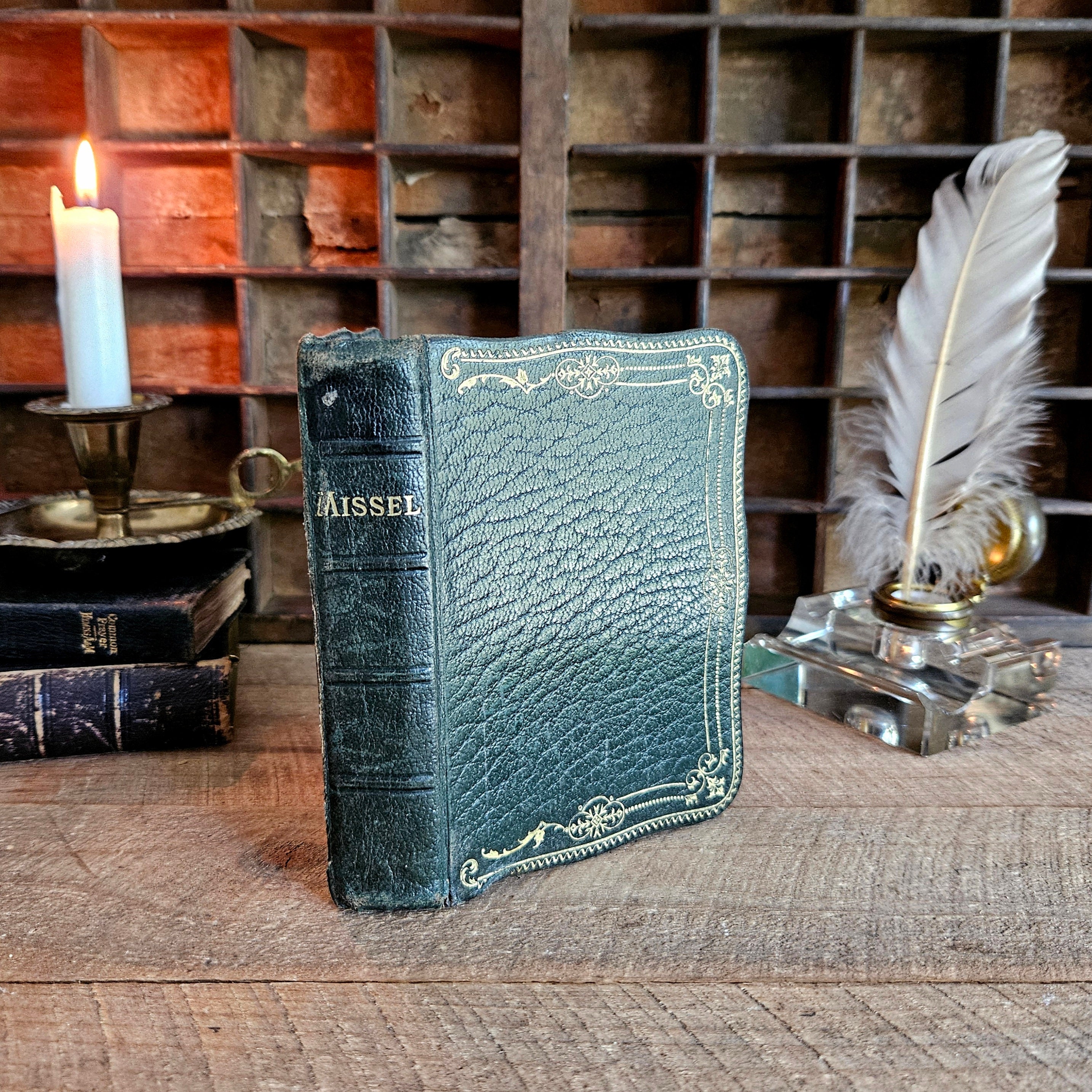 Antique French Missal, Missel De Notre Dame De Lordes, Illustrated ...