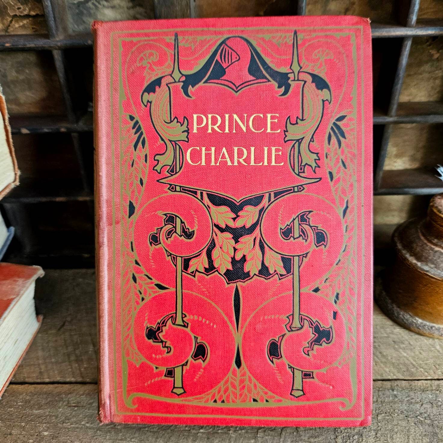 The Story of Prince Charlie by Sir Walter Scott, Red Decorative ...