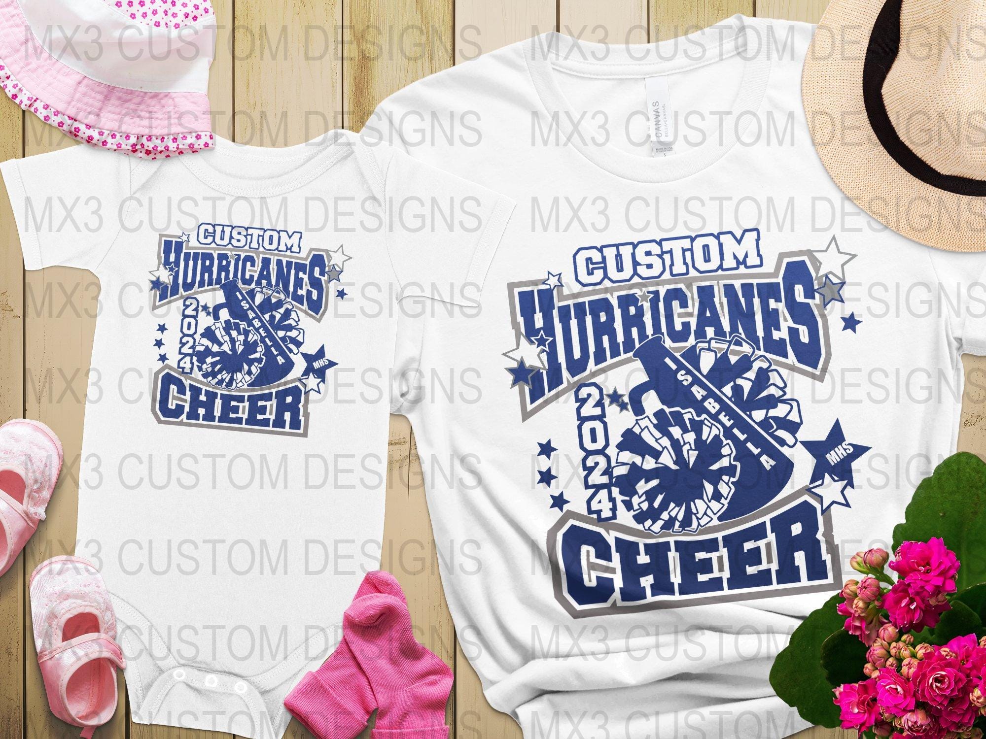 Custom Cheer Digital SVG File, Personalized Cheerleading Design, Cheer ...