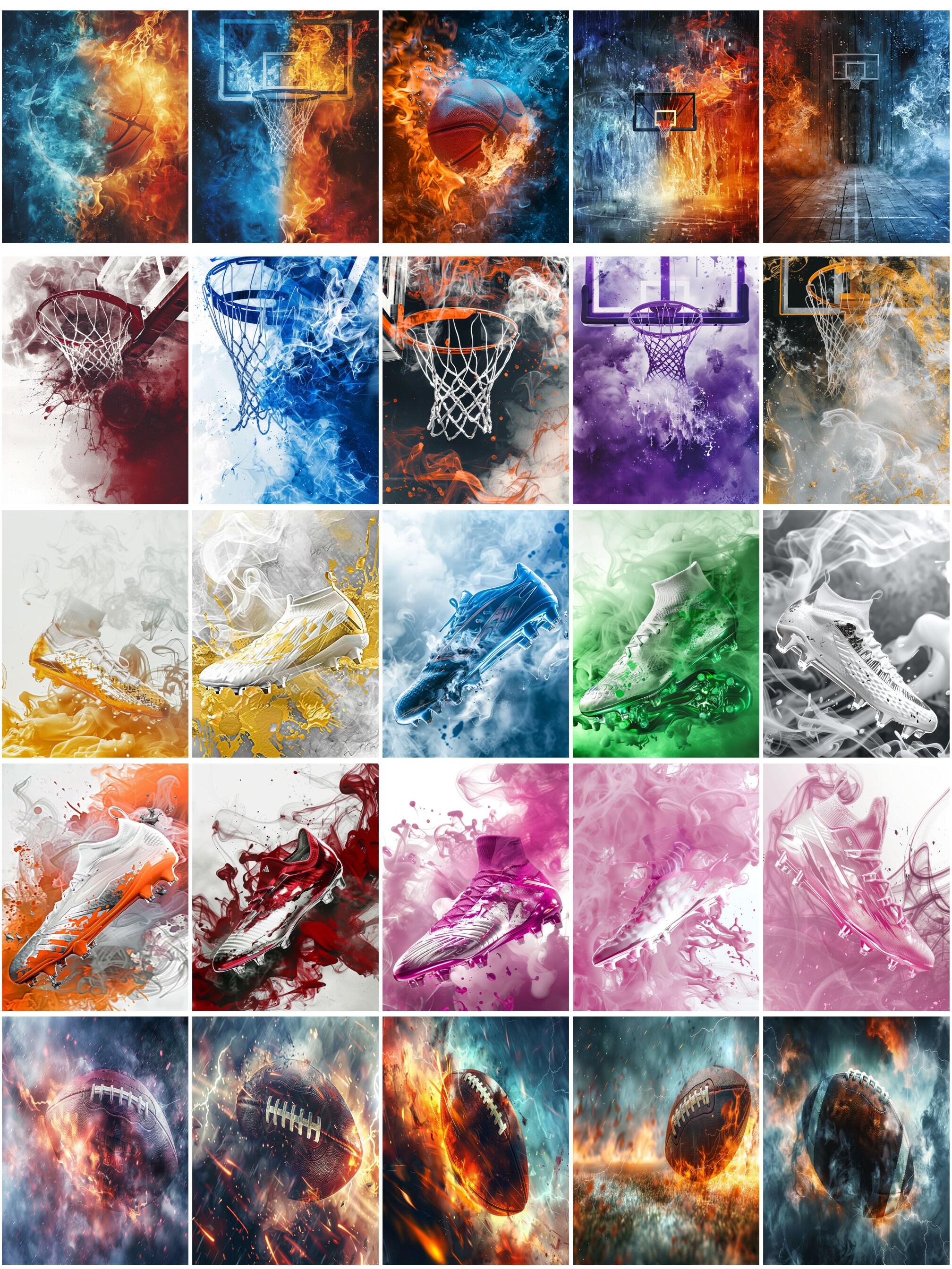 1500+ Mega Sports Photography Backdrop Bundle, PNG, Senior Night ...