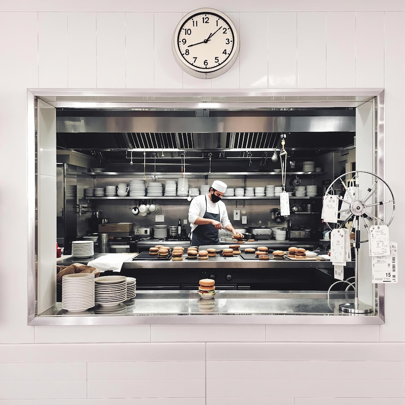 Retro Diner Digital Photography Backdrops, Vintage Decor Scenes ...